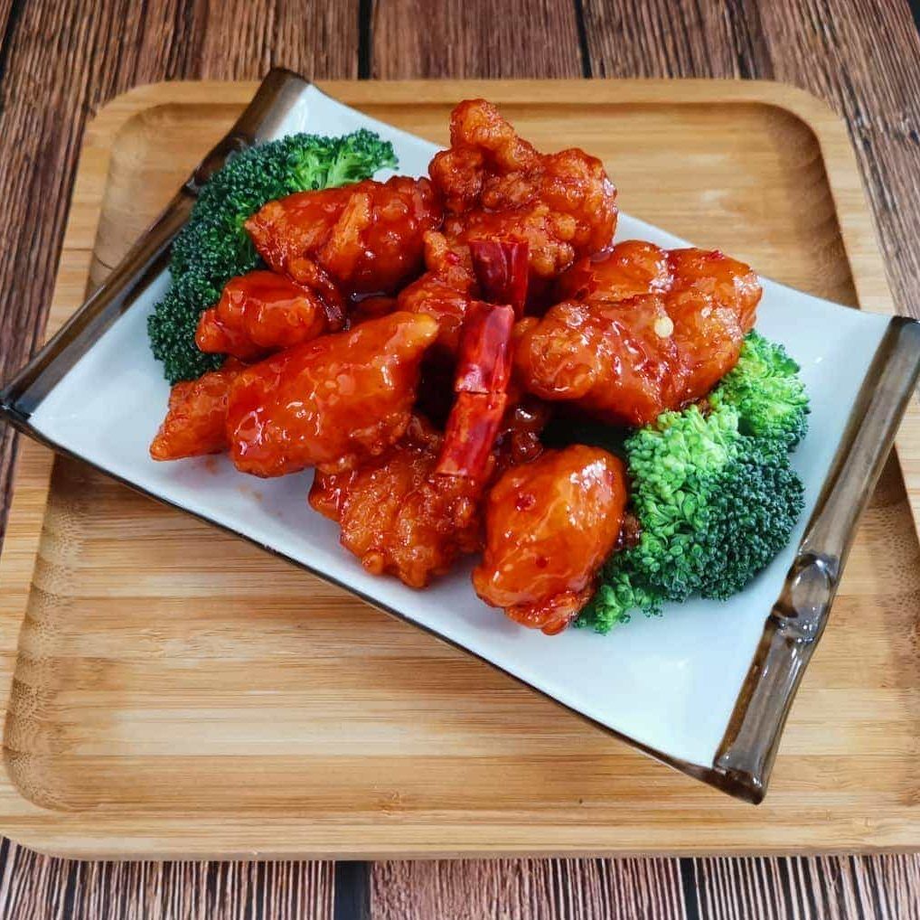 C1: 左宗鸡🌶️ - 七禧健康餐 Healthy7